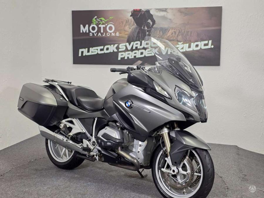Grey BMW R 1200RT 2014 in Panevezys, with an engine capacity of 1.20 L and mileage of 85 thousand km for 7790 €, photo 1 on AUTOMOTO.COM.LV