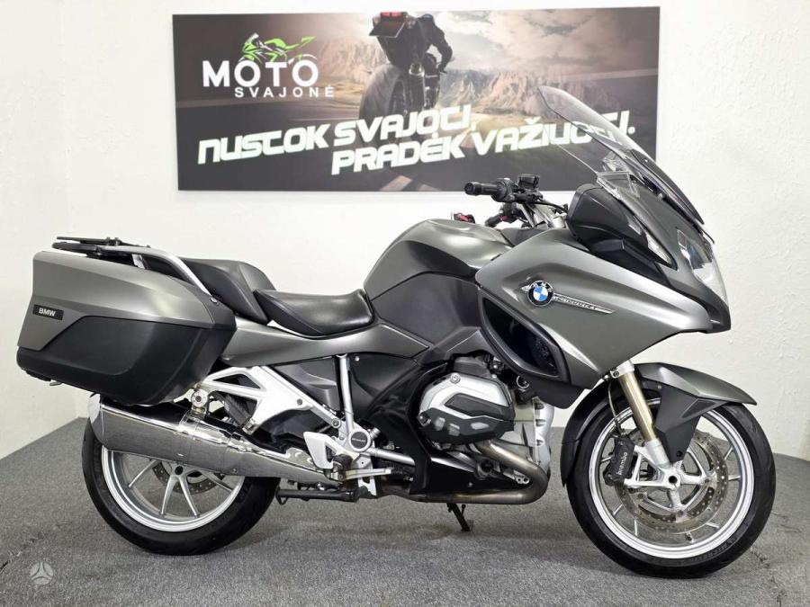 Grey BMW R 1200RT 2014 in Panevezys, with an engine capacity of 1.20 L and mileage of 85 thousand km for 7790 €, photo 6 on AUTOMOTO.COM.LV