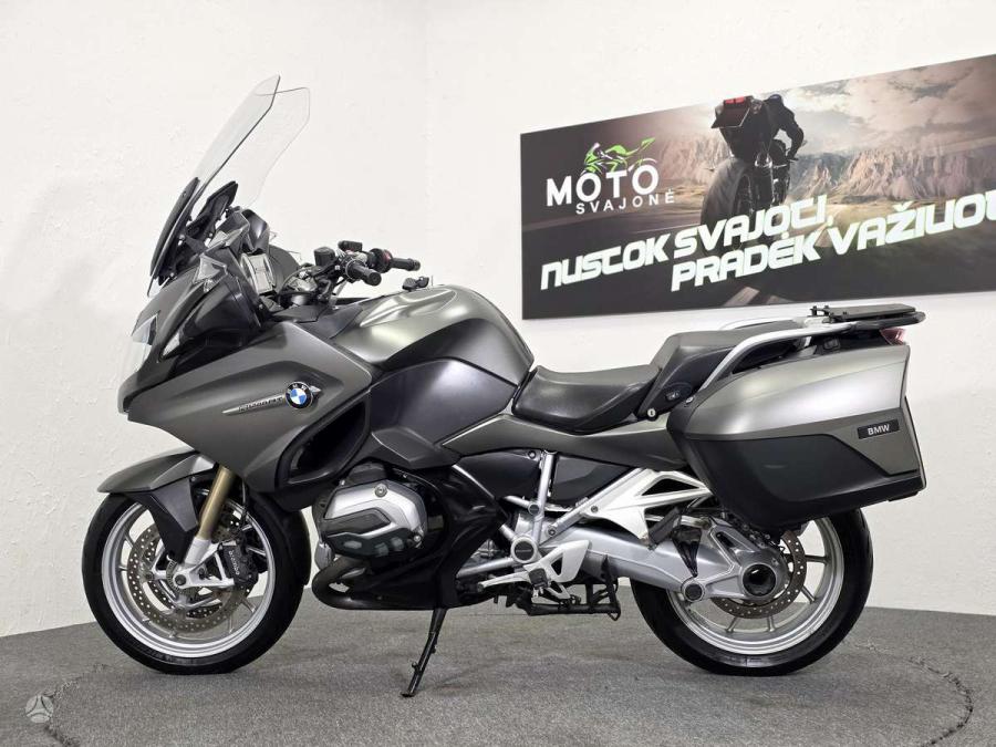 Grey BMW R 1200RT 2014 in Panevezys, with an engine capacity of 1.20 L and mileage of 85 thousand km for 7790 €, photo 9 on AUTOMOTO.COM.LV