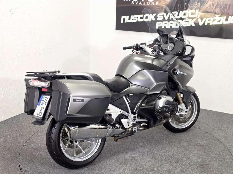 Grey BMW R 1200RT 2014 in Panevezys, with an engine capacity of 1.20 L and mileage of 85 thousand km for 7790 €, photo 13 on AUTOMOTO.COM.LV