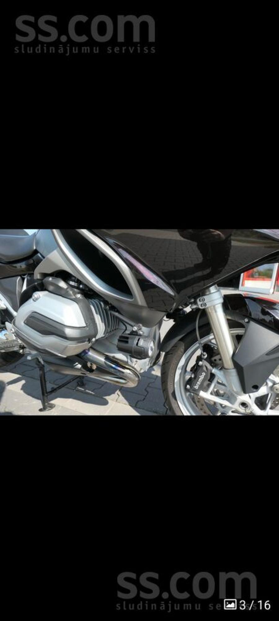 BMW R 1200RT 2016 in Riga, with an engine capacity of 1.17 L and mileage of 0 thousand km for 12000 €, photo 3 on AUTOMOTO.COM.LV