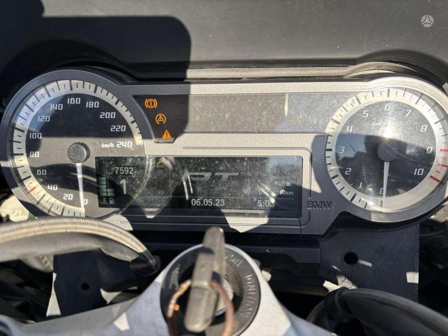 BMW R 1200RT 2016 in Taurage, with an engine capacity of 1.20 L and mileage of 80 thousand km for 4350 €, photo 7 on AUTOMOTO.COM.LV