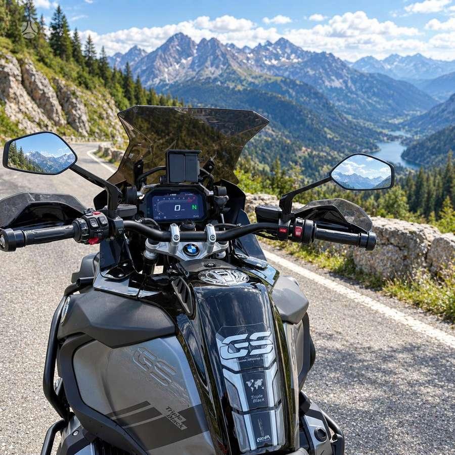 Черный БМВ R 1250GS 2020 в Пасвалис, объемом двигателя 1.25 л и пробегом 29 тыс. км за 15300 €, фото 6 на AUTOMOTO.COM.LV