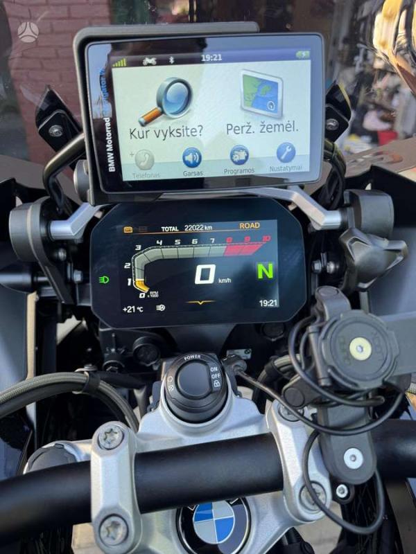 Черный БМВ R 1250GS 2021 в Каунас, объемом двигателя 0.00 л и пробегом 22 тыс. км за 15500 €, фото 5 на AUTOMOTO.COM.LV