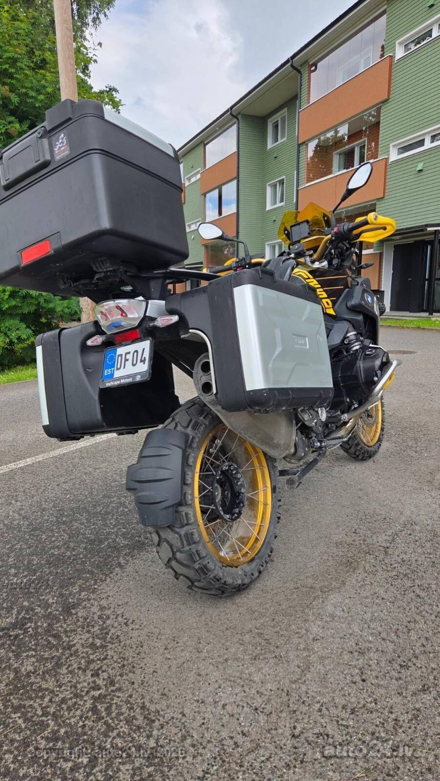 Black BMW R 1250GS 2022 in Tallinn, with an engine capacity of 1.25 L and mileage of 29 thousand km for 19000 €, photo 6 on AUTOMOTO.COM.LV