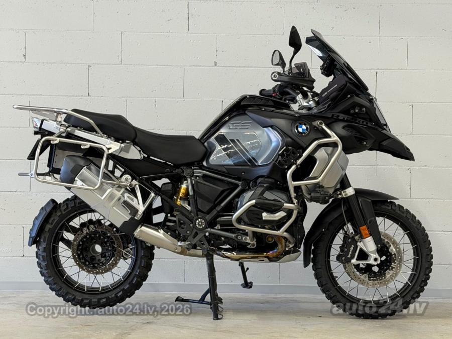 Black BMW R 1250GS 2023 in Tallinn, with an engine capacity of 1.25 L and mileage of 13 thousand km for 17990 €, photo 1 on AUTOMOTO.COM.LV