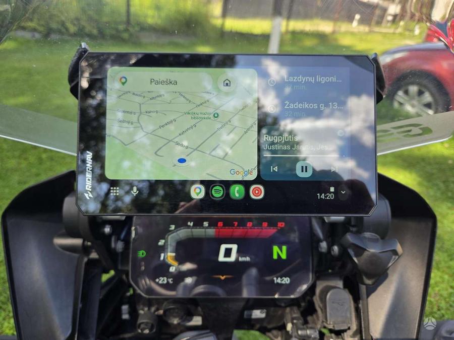 Черный БМВ R 1250GS 2023 в Вильнюс, объемом двигателя 1.25 л и пробегом 22 тыс. км за 20300 €, фото 12 на AUTOMOTO.COM.LV