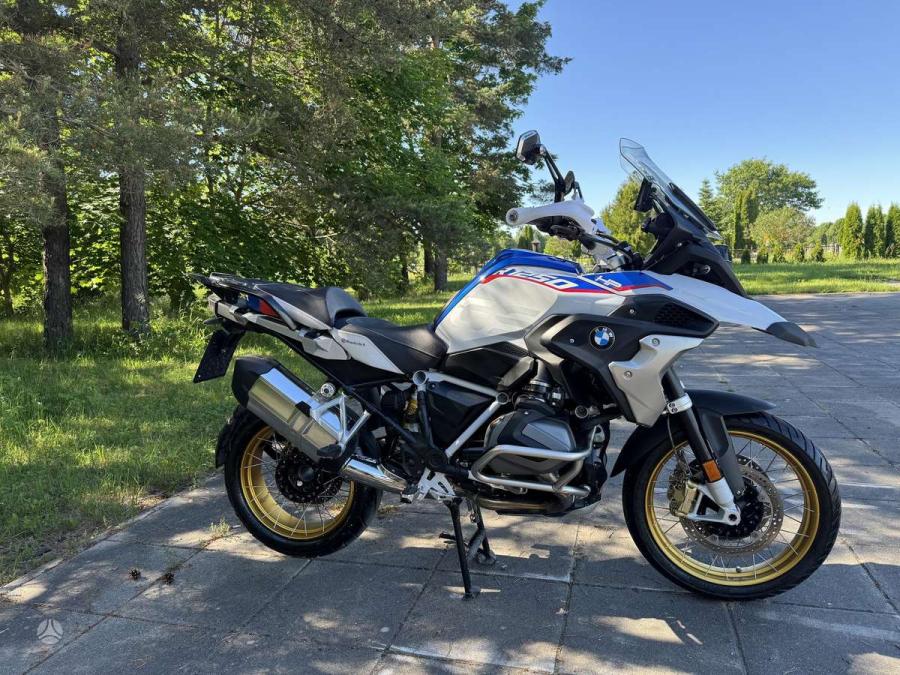 Синий БМВ R 1250GS 2019 в Клайпеда, объемом двигателя 1.25 л и пробегом 45 тыс. км за 14300 €, фото 5 на AUTOMOTO.COM.LV