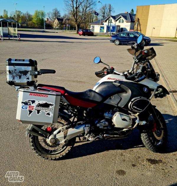 Balts BMW R 1250GS 2006 Klaipėda, ar dzinēja tilpumu 0.00 L un nobraukumu 130 tūkst. km par 5400 €, foto 3 vietnē AUTOMOTO.COM.LV