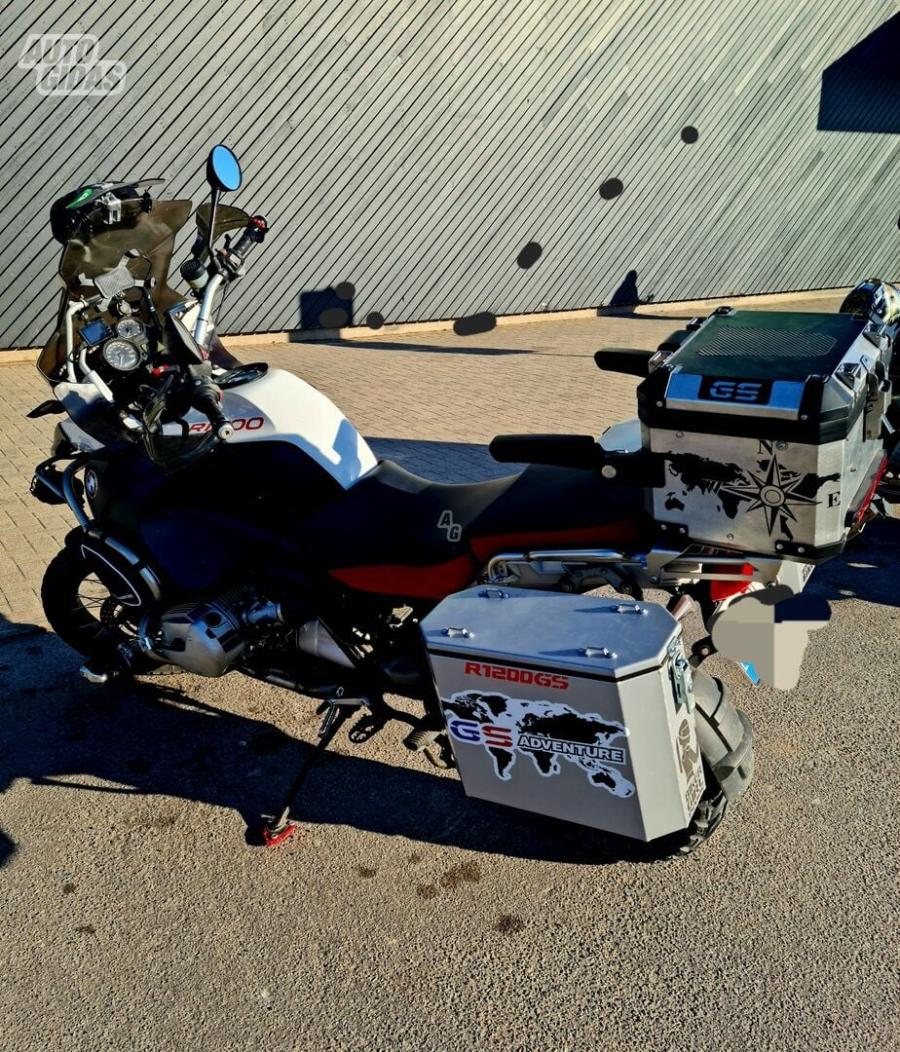 Balts BMW R 1250GS 2006 Klaipėda, ar dzinēja tilpumu 0.00 L un nobraukumu 130 tūkst. km par 5400 €, foto 6 vietnē AUTOMOTO.COM.LV