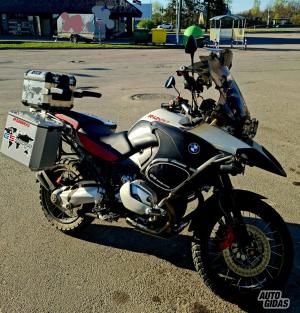 Белый БМВ R 1250GS 2006 в Клайпеда, объемом двигателя 0.00 л и пробегом 130 тыс. км за 5400 €, фото  на AUTOMOTO.COM.LV