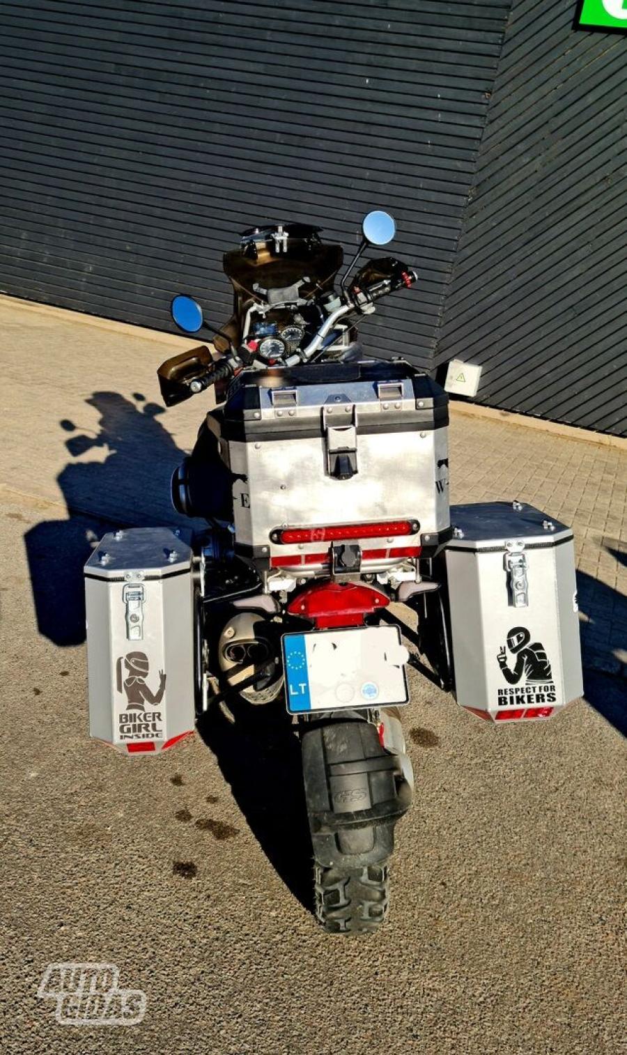 White BMW R 1250GS 2006 in Klaipeda, with an engine capacity of 0.00 L and mileage of 130 thousand km for 5400 €, photo 5 on AUTOMOTO.COM.LV