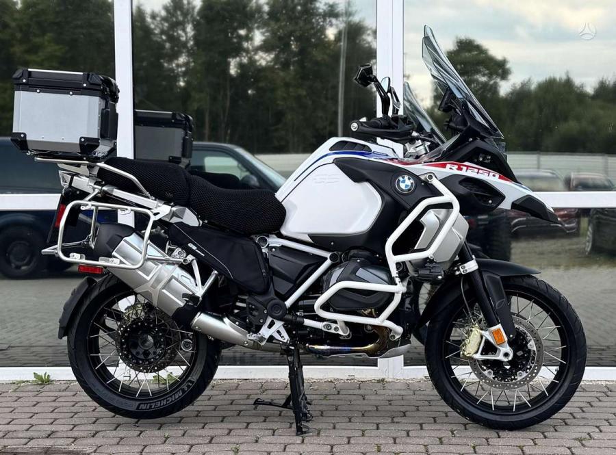 White BMW R 1250GS 2022 in Radviliskis, with an engine capacity of 1.25 L and mileage of 22 thousand km for 17250 €, photo 7 on AUTOMOTO.COM.LV