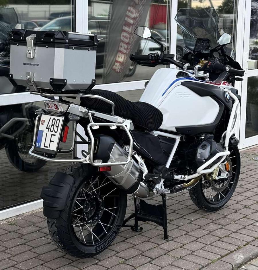 White BMW R 1250GS 2022 in Radviliskis, with an engine capacity of 1.25 L and mileage of 22 thousand km for 17250 €, photo 11 on AUTOMOTO.COM.LV