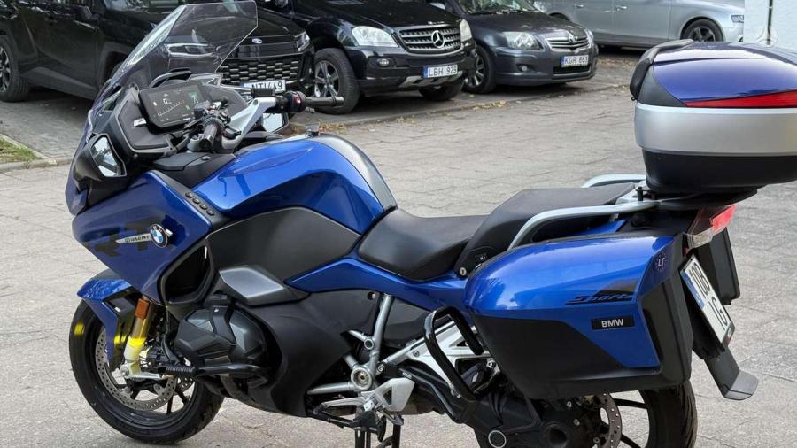 Синий БМВ R 1250RT 2021 в Паланга, объемом двигателя 1.25 л и пробегом 14 тыс. км за 19800 €, фото 4 на AUTOMOTO.COM.LV