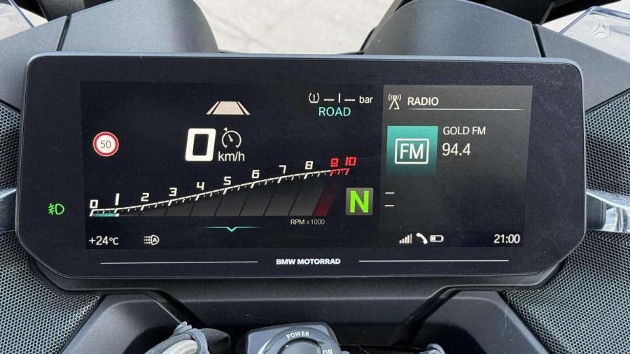 Синий БМВ R 1250RT 2021 в Паланга, объемом двигателя 1.25 л и пробегом 14 тыс. км за 19800 €, фото 17 на AUTOMOTO.COM.LV