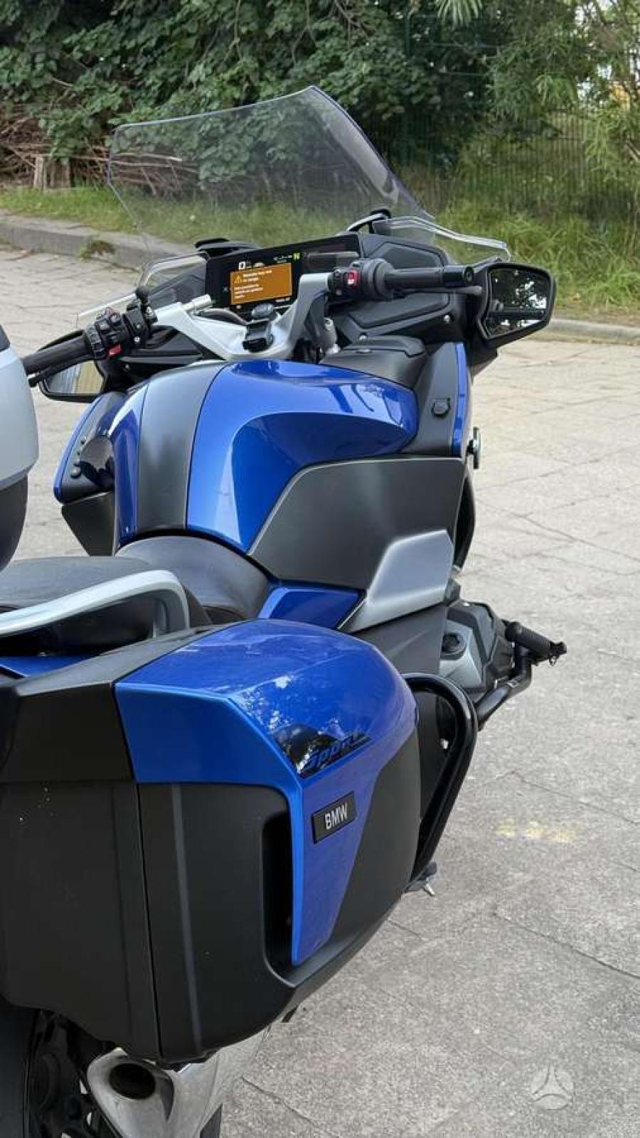 Синий БМВ R 1250RT 2021 в Паланга, объемом двигателя 1.25 л и пробегом 14 тыс. км за 19800 €, фото 20 на AUTOMOTO.COM.LV