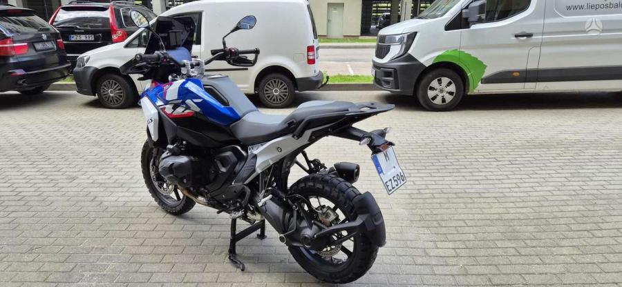 Blue BMW R 1300GS 2024 in Vilnius, with an engine capacity of 1.30 L and mileage of 4 thousand km for 16500 €, photo 6 on AUTOMOTO.COM.LV