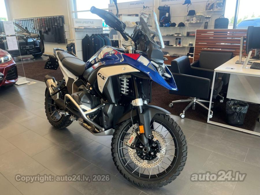 Blue BMW R 1300GS 2026 in Tartu, with an engine capacity of 1.30 L and mileage of 1 thousand km for 24701 €, photo 1 on AUTOMOTO.COM.LV