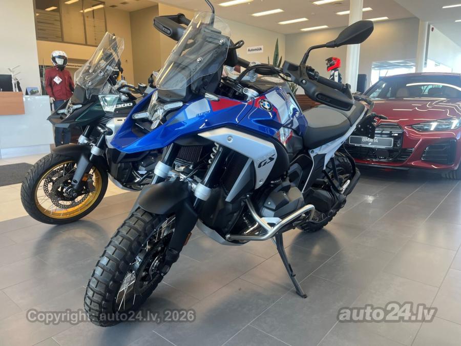 Blue BMW R 1300GS 2026 in Tartu, with an engine capacity of 1.30 L and mileage of 1 thousand km for 24701 €, photo 3 on AUTOMOTO.COM.LV