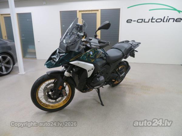 Green BMW R 1300GS 2024 in Tallinn, with an engine capacity of 1.30 L and mileage of 13 thousand km for 21200 €, photo 1 on AUTOMOTO.COM.LV