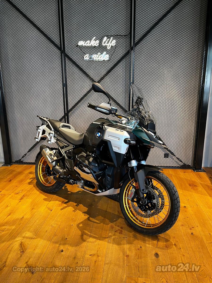 Green BMW R 1300GS 2026 in Tallinn, with an engine capacity of 1.30 L and mileage of 7 thousand km for 23900 €, photo 3 on AUTOMOTO.COM.LV