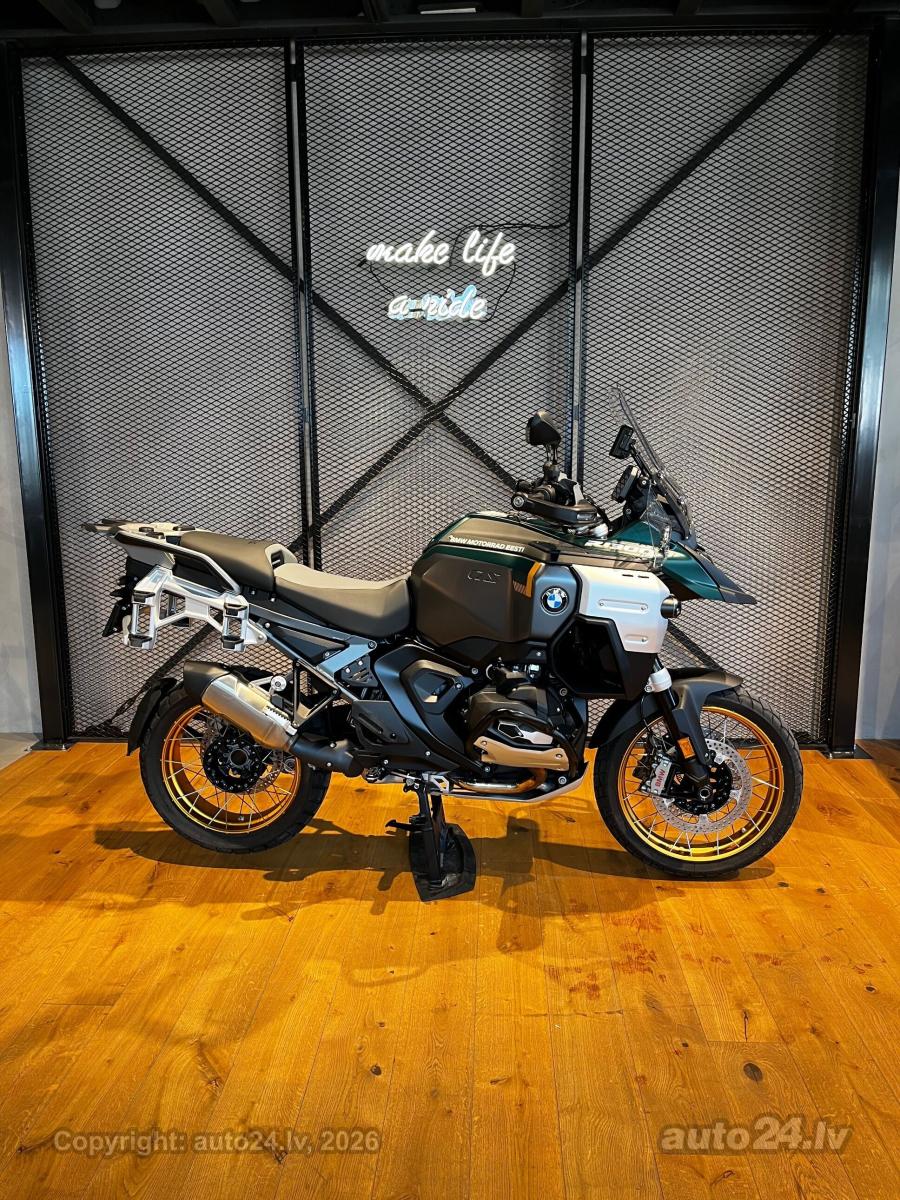 Green BMW R 1300GS 2026 in Tallinn, with an engine capacity of 1.30 L and mileage of 7 thousand km for 23900 €, photo 4 on AUTOMOTO.COM.LV