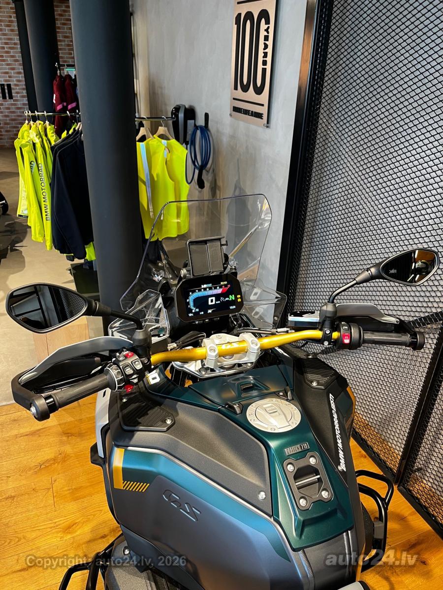 Green BMW R 1300GS 2026 in Tallinn, with an engine capacity of 1.30 L and mileage of 7 thousand km for 23900 €, photo 6 on AUTOMOTO.COM.LV