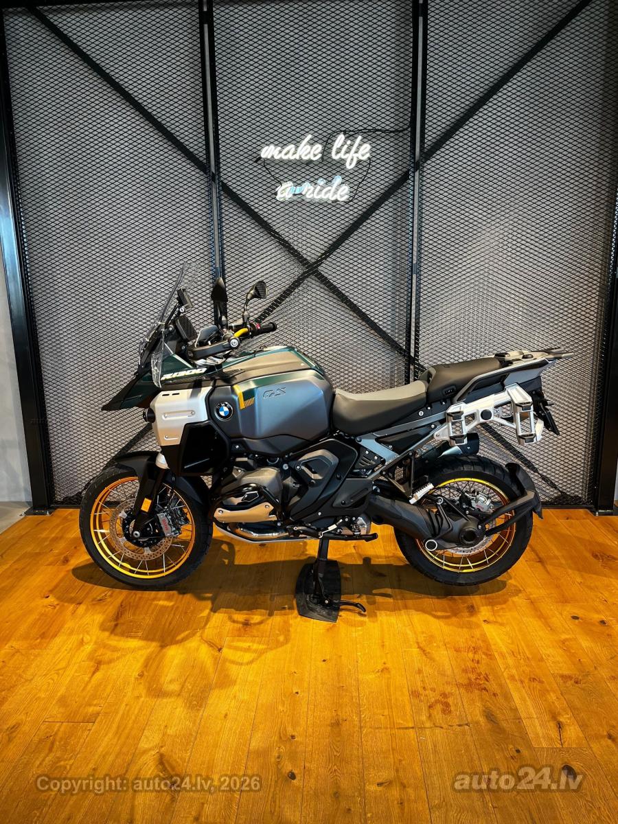 Green BMW R 1300GS 2026 in Tallinn, with an engine capacity of 1.30 L and mileage of 7 thousand km for 23900 €, photo 8 on AUTOMOTO.COM.LV