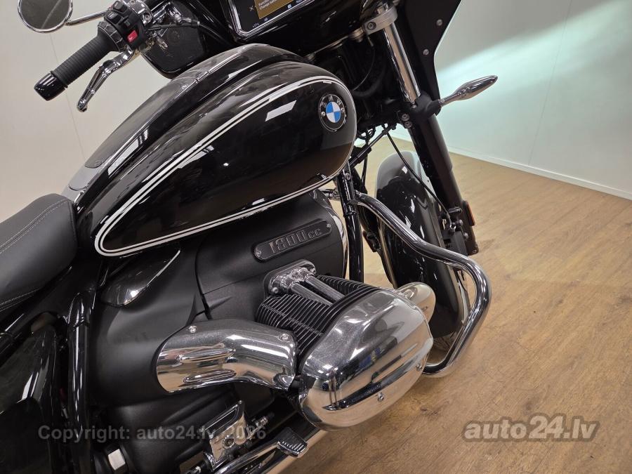 Black BMW R 18 2023 in Tallinn, with an engine capacity of 1.80 L and mileage of 3 thousand km for 21990 €, photo 6 on AUTOMOTO.COM.LV