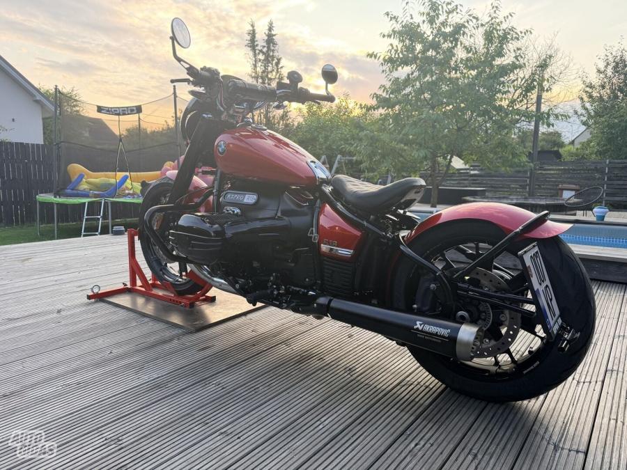 Red BMW R 18 2023 in Vilnius, with an engine capacity of 1.80 L and mileage of 4 thousand km for 12500 €, photo 3 on AUTOMOTO.COM.LV