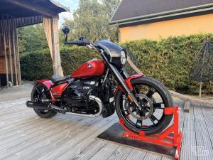 Red BMW R 18 2023 in Vilnius, with an engine capacity of 1.80 L and mileage of 4 thousand km for 12500 €, photo 6 on AUTOMOTO.COM.LV