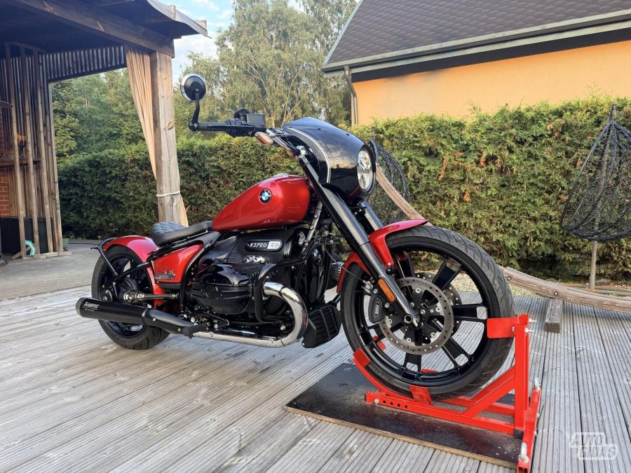 Red BMW R 18 2023 in Vilnius, with an engine capacity of 1.80 L and mileage of 4 thousand km for 12500 €, photo 6 on AUTOMOTO.COM.LV