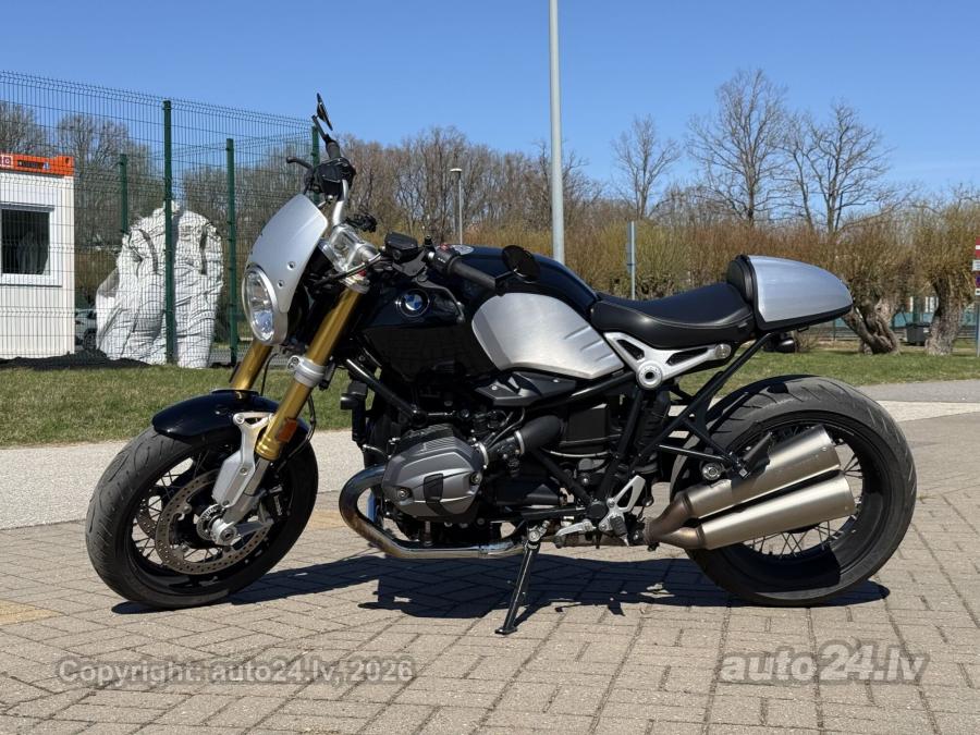 Black BMW R nineT 2020 in Tallinn, with an engine capacity of 1.17 L and mileage of 9 thousand km for 12900 €, photo 1 on AUTOMOTO.COM.LV