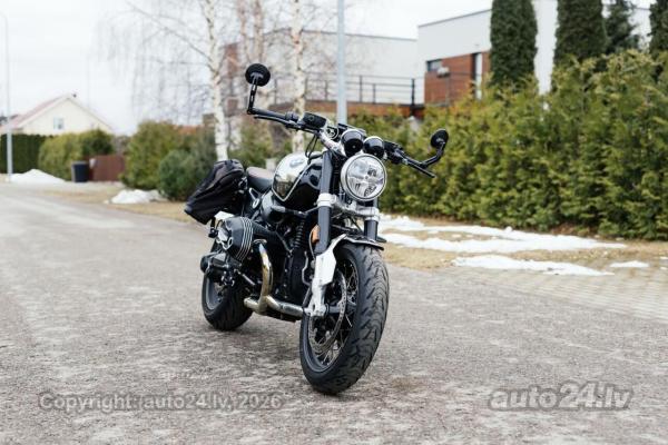 Black BMW R nineT 2023 in Tallinn, with an engine capacity of 1.17 L and mileage of 2 thousand km for 31000 €, photo 1 on AUTOMOTO.COM.LV