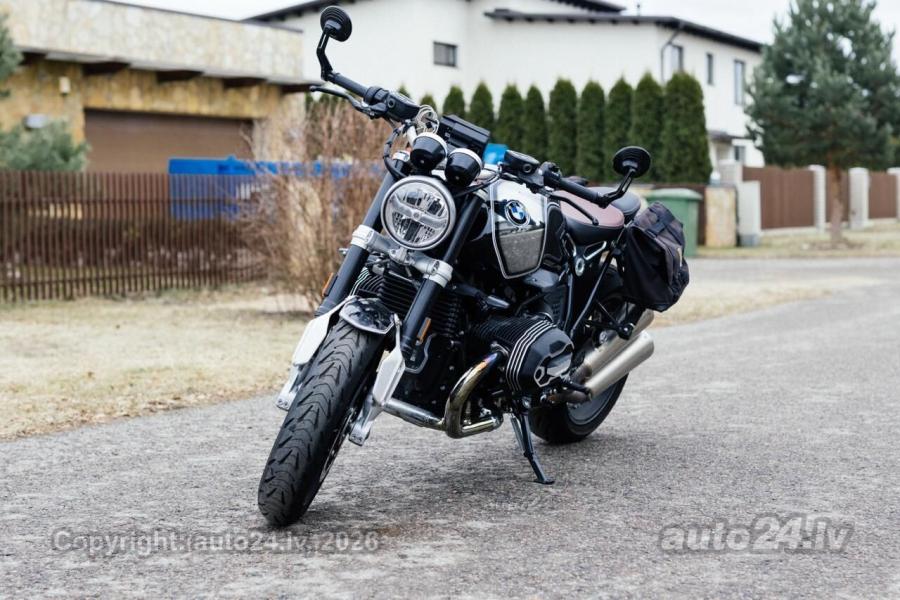 Black BMW R nineT 2023 in Tallinn, with an engine capacity of 1.17 L and mileage of 2 thousand km for 31000 €, photo 5 on AUTOMOTO.COM.LV