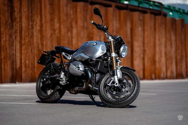 Grey BMW R nineT 2017 in Vilnius, with an engine capacity of 1.17 L and mileage of 25 thousand km for 7900 €, photo 1 on AUTOMOTO.COM.LV