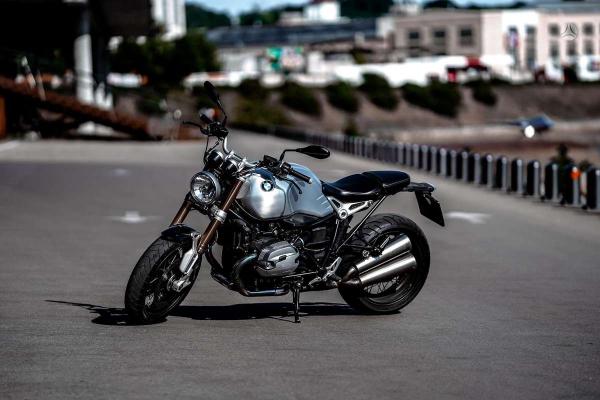 Grey BMW R nineT 2017 in Vilnius, with an engine capacity of 1.17 L and mileage of 25 thousand km for 7900 €, photo 2 on AUTOMOTO.COM.LV