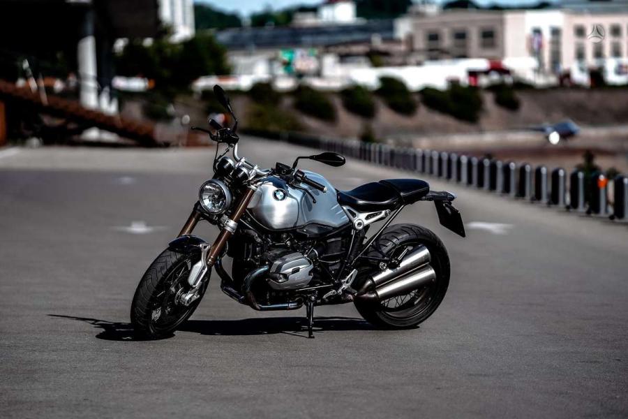Pelēks BMW R nineT 2017 Viļņa, ar dzinēja tilpumu 1.17 L un nobraukumu 25 tūkst. km par 7900 €, foto 3 vietnē AUTOMOTO.COM.LV