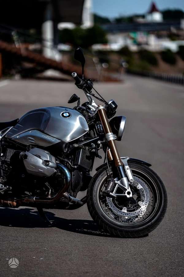 Grey BMW R nineT 2017 in Vilnius, with an engine capacity of 1.17 L and mileage of 25 thousand km for 7900 €, photo 3 on AUTOMOTO.COM.LV