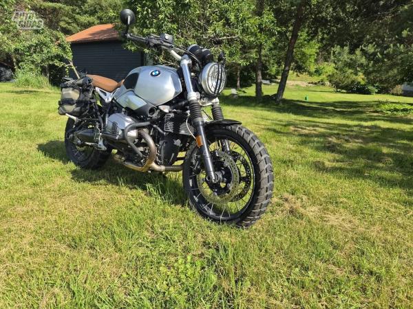 Pelēks BMW R nineT 2017 Šauļi, ar dzinēja tilpumu 1.20 L un nobraukumu 32 tūkst. km par 7900 €, foto 1 vietnē AUTOMOTO.COM.LV