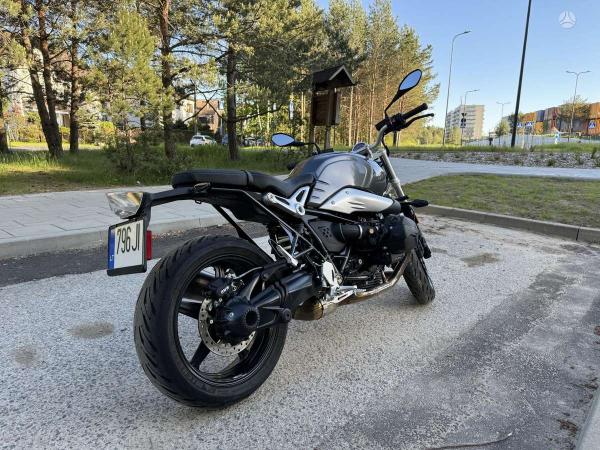 Grey BMW R nineT 2021 in Vilnius, with an engine capacity of 1.20 L and mileage of 8 thousand km for 9300 €, photo 5 on AUTOMOTO.COM.LV