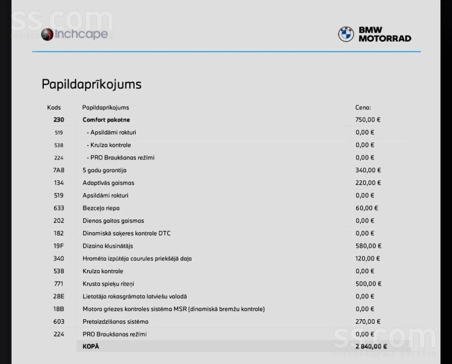 BMW R nineT 2023 Rīga, ar dzinēja tilpumu 1.17 L un nobraukumu 0 tūkst. km par 12900 €, foto 9 vietnē AUTOMOTO.COM.LV