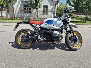 White BMW R nineT 2019 in Vilnius, with an engine capacity of 1.17 L and mileage of 7 thousand km for 9900 €, photo 3 on AUTOMOTO.COM.LV