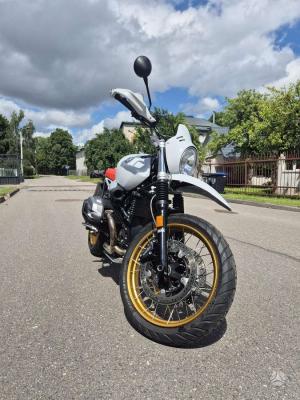 White BMW R nineT 2019 in Vilnius, with an engine capacity of 1.17 L and mileage of 7 thousand km for 9900 €, photo 5 on AUTOMOTO.COM.LV
