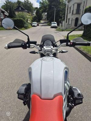 White BMW R nineT 2019 in Vilnius, with an engine capacity of 1.17 L and mileage of 7 thousand km for 9900 €, photo 6 on AUTOMOTO.COM.LV