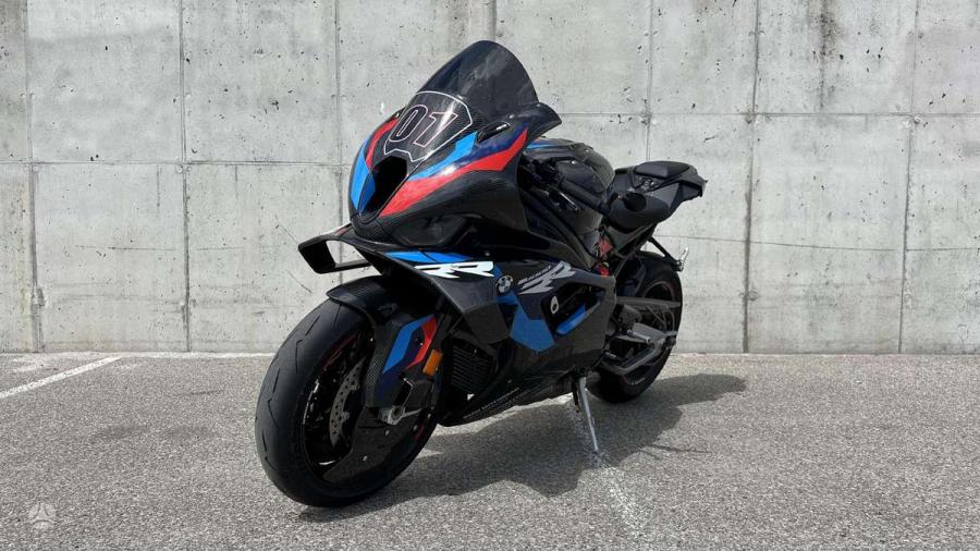 Melns BMW S 1000RR 2023 Viļņa, ar dzinēja tilpumu 1.00 L un nobraukumu 9 tūkst. km par 26900 €, foto 4 vietnē AUTOMOTO.COM.LV