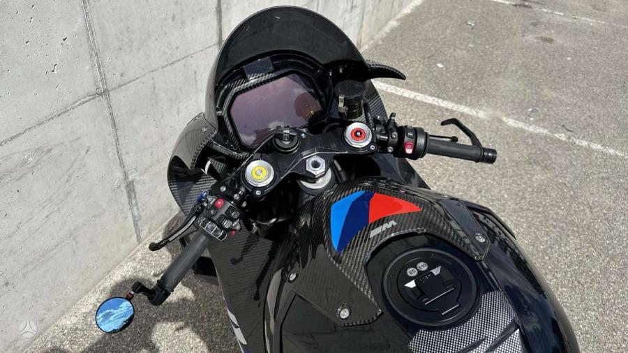 Melns BMW S 1000RR 2023 Viļņa, ar dzinēja tilpumu 1.00 L un nobraukumu 9 tūkst. km par 26900 €, foto 12 vietnē AUTOMOTO.COM.LV
