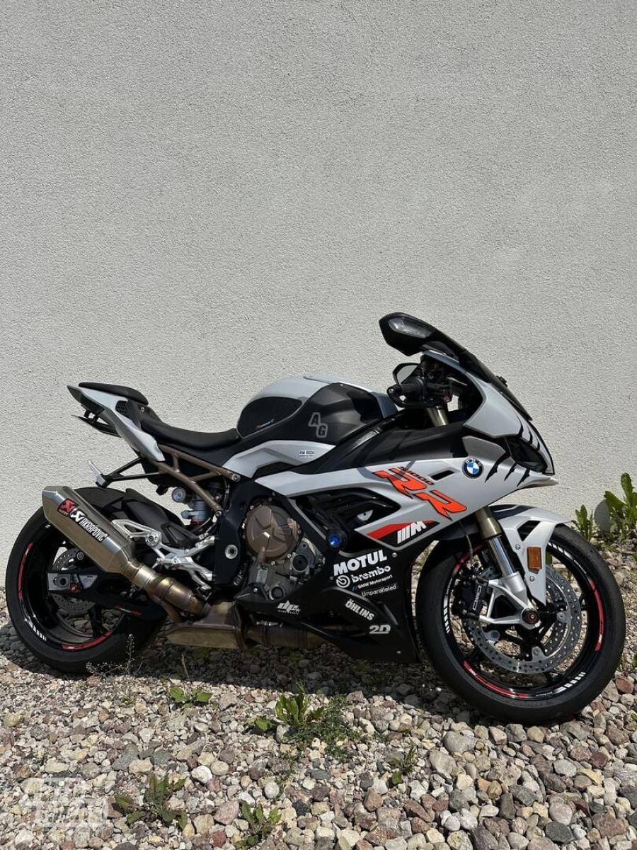 Grey BMW S 1000RR 2021 in Vilnius, with an engine capacity of 1.00 L and mileage of 13 thousand km for 16000 €, photo 12 on AUTOMOTO.COM.LV