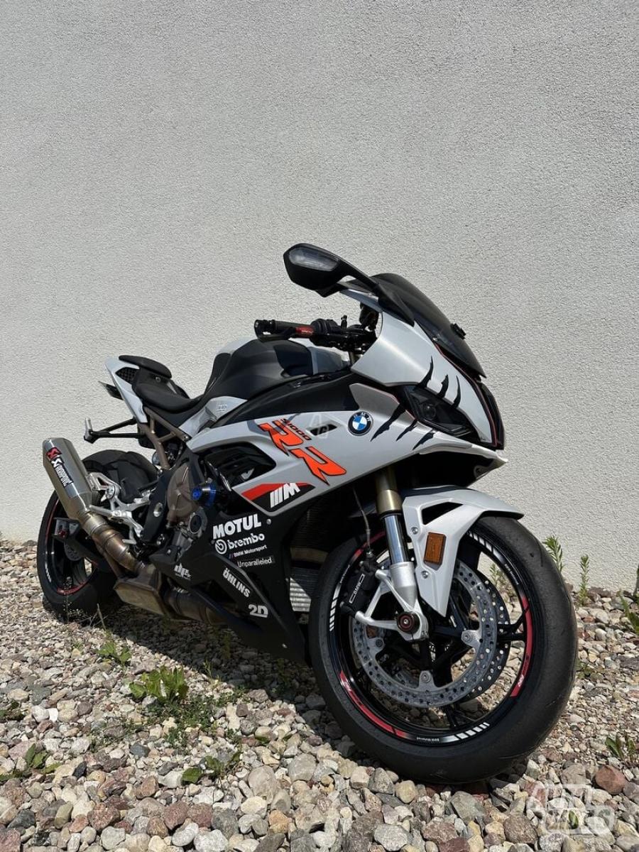 Grey BMW S 1000RR 2021 in Vilnius, with an engine capacity of 1.00 L and mileage of 13 thousand km for 16000 €, photo 13 on AUTOMOTO.COM.LV